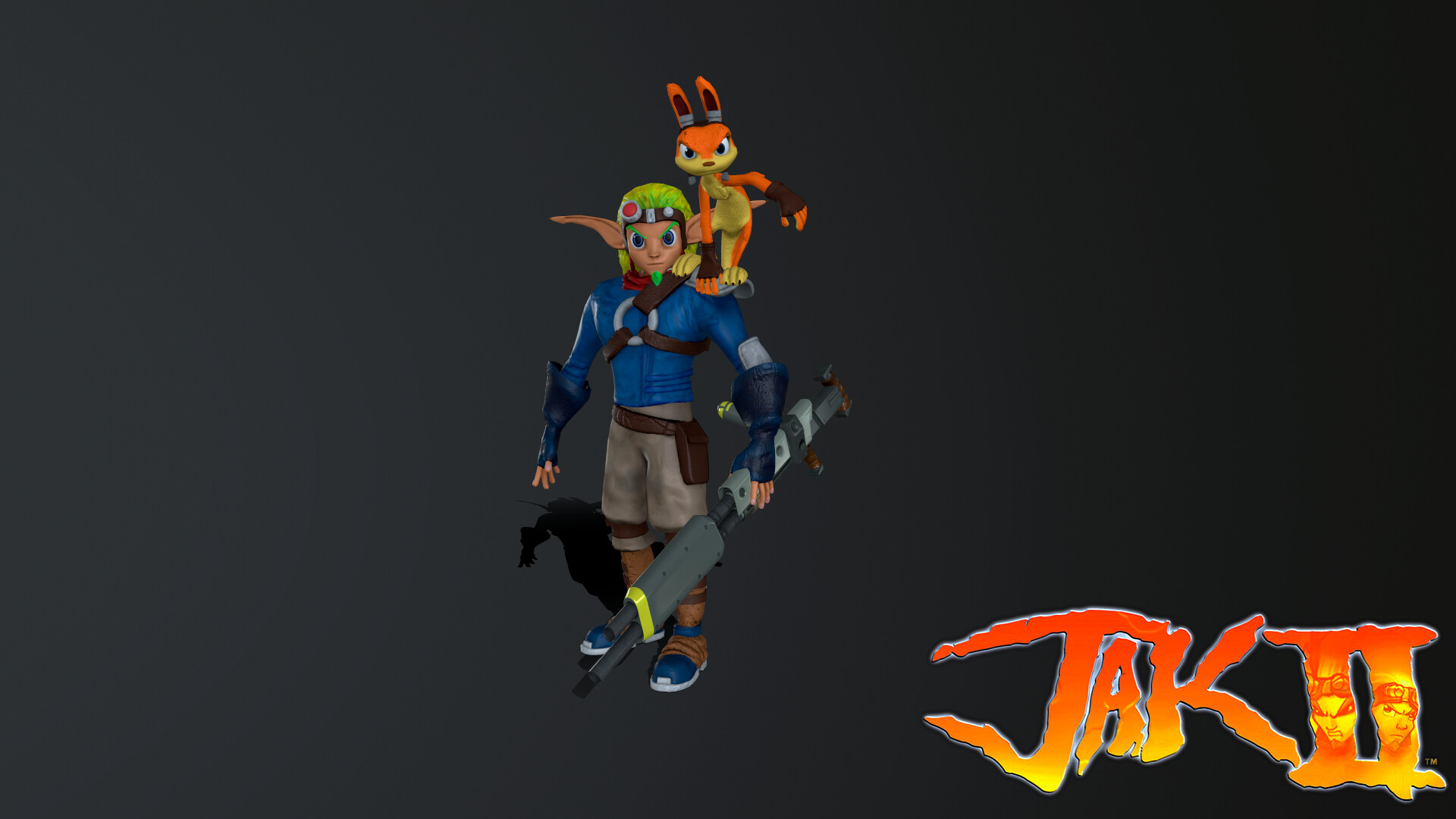 ArtStation - JAK & DAXTER - JAK II FAN ART