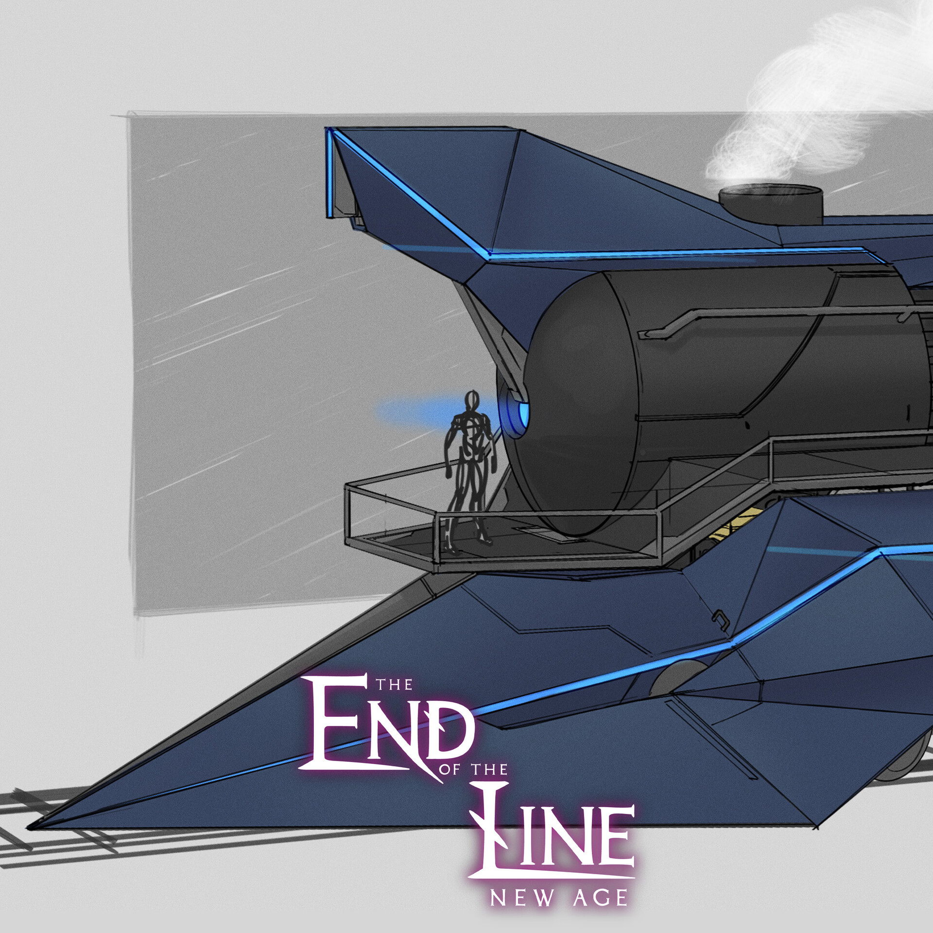 ArtStation - TEOTL: New Age - Aegis Train Engine and Passenger Car