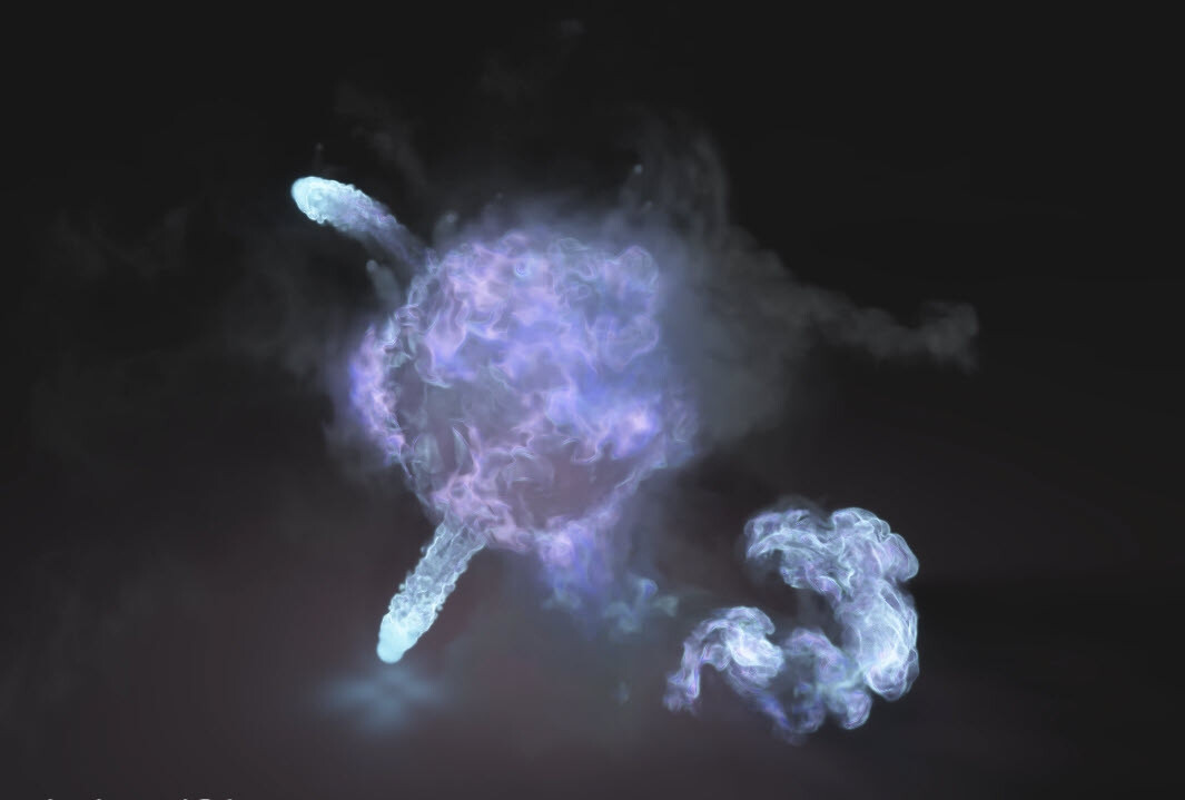 ArtStation - Experimental fluid simulation 3