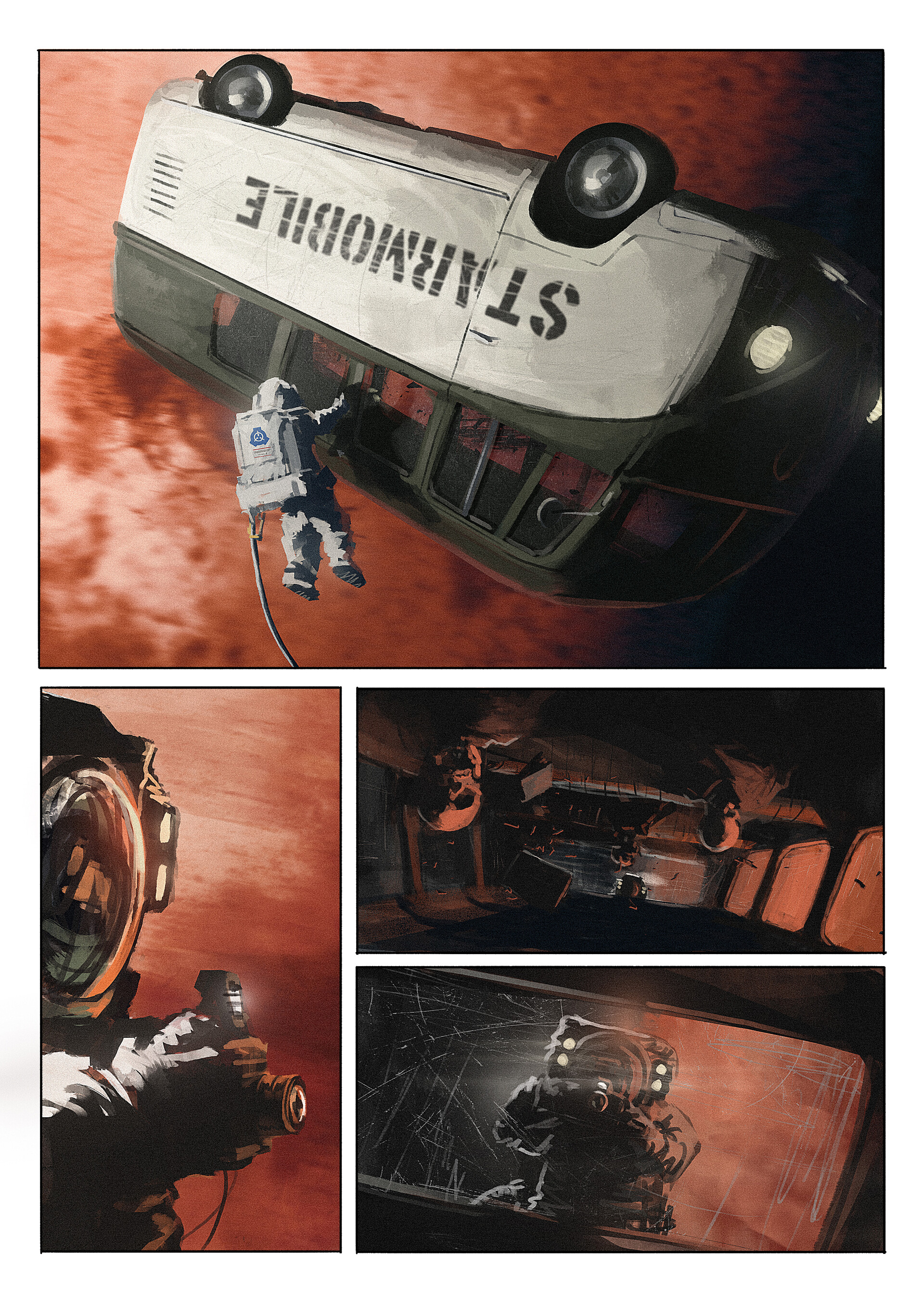 ArtStation - SCP-1958 "Magic Bus"