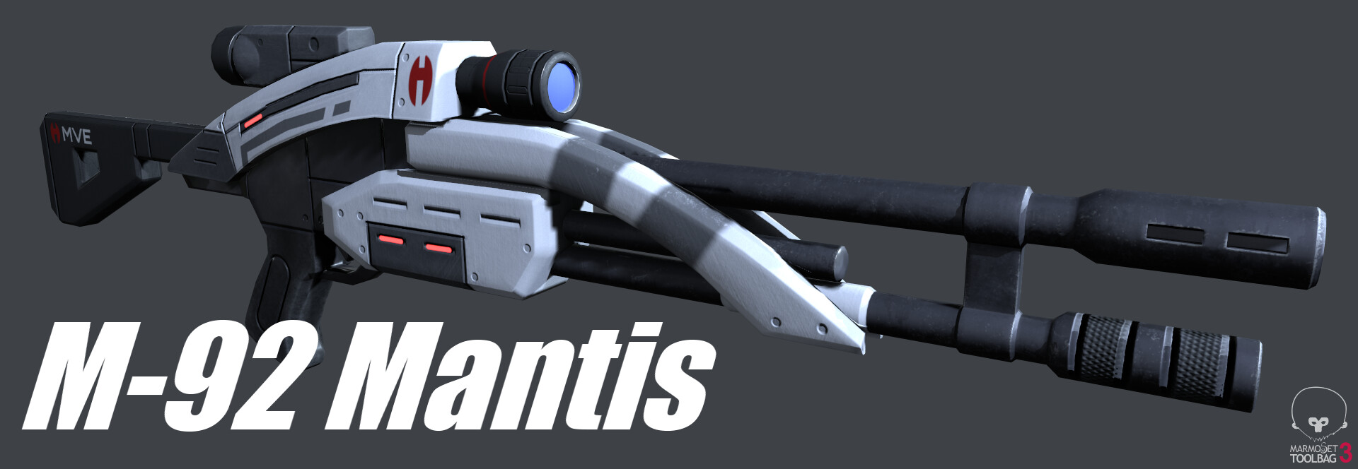 ArtStation - M-92 Mantis "Mass Effect"