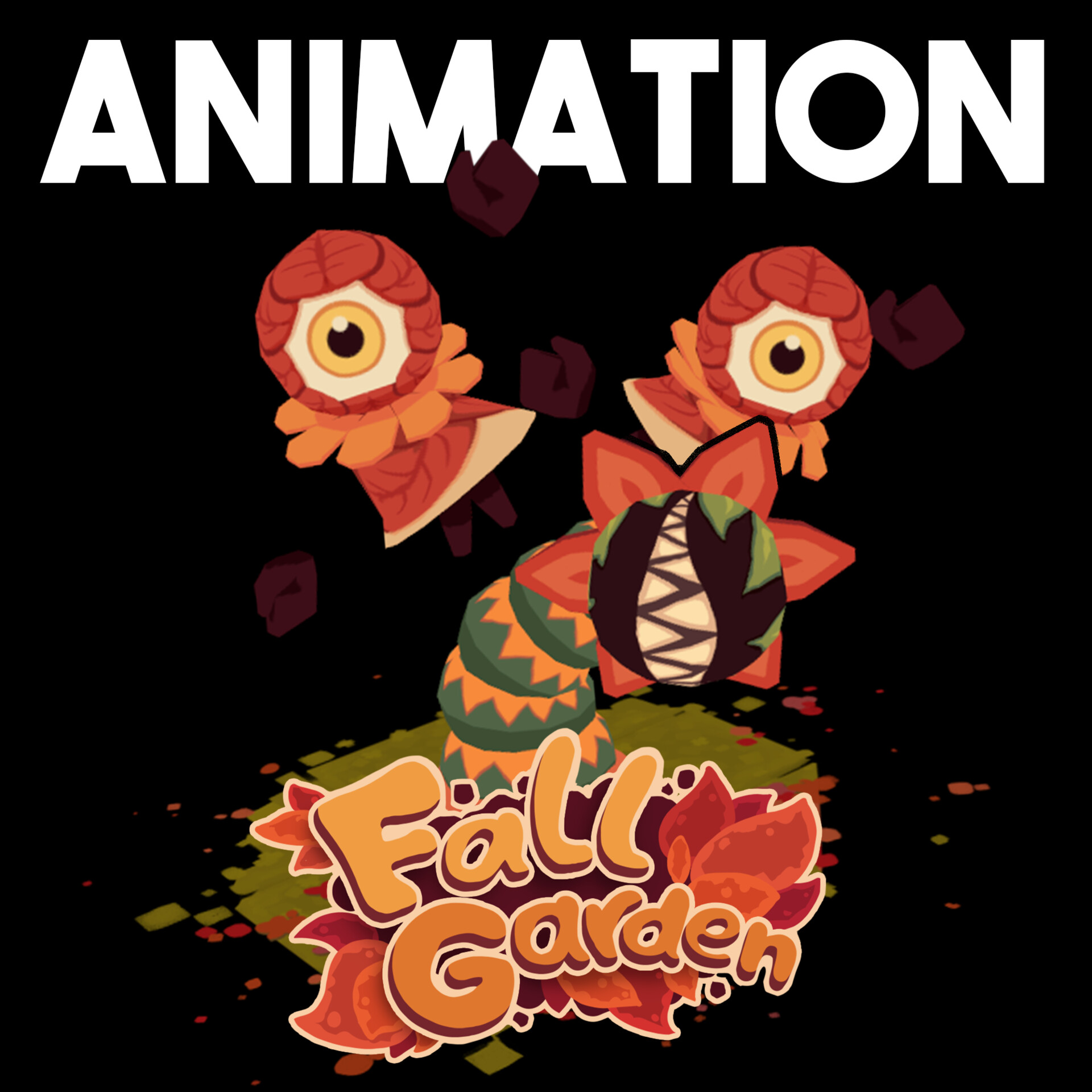 ArtStation - Fall Garden - Monsters Animations