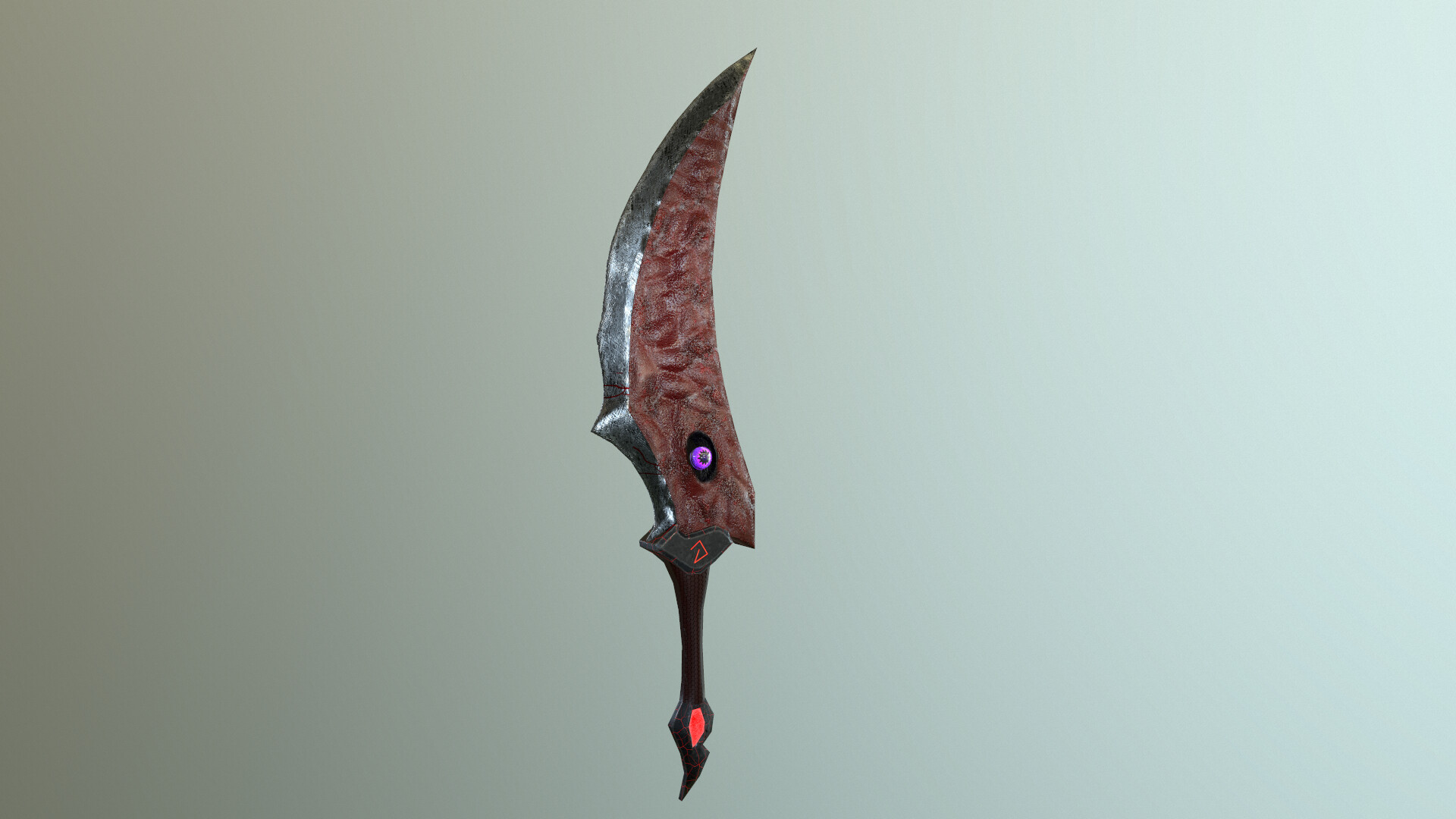 ArtStation - Monster demonic sword