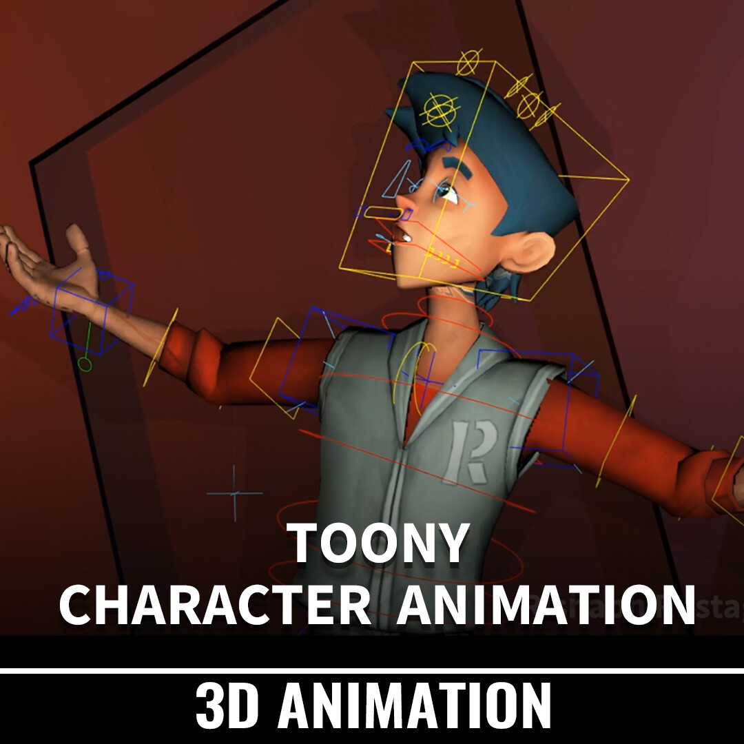 ArtStation - Toony character Animation Video