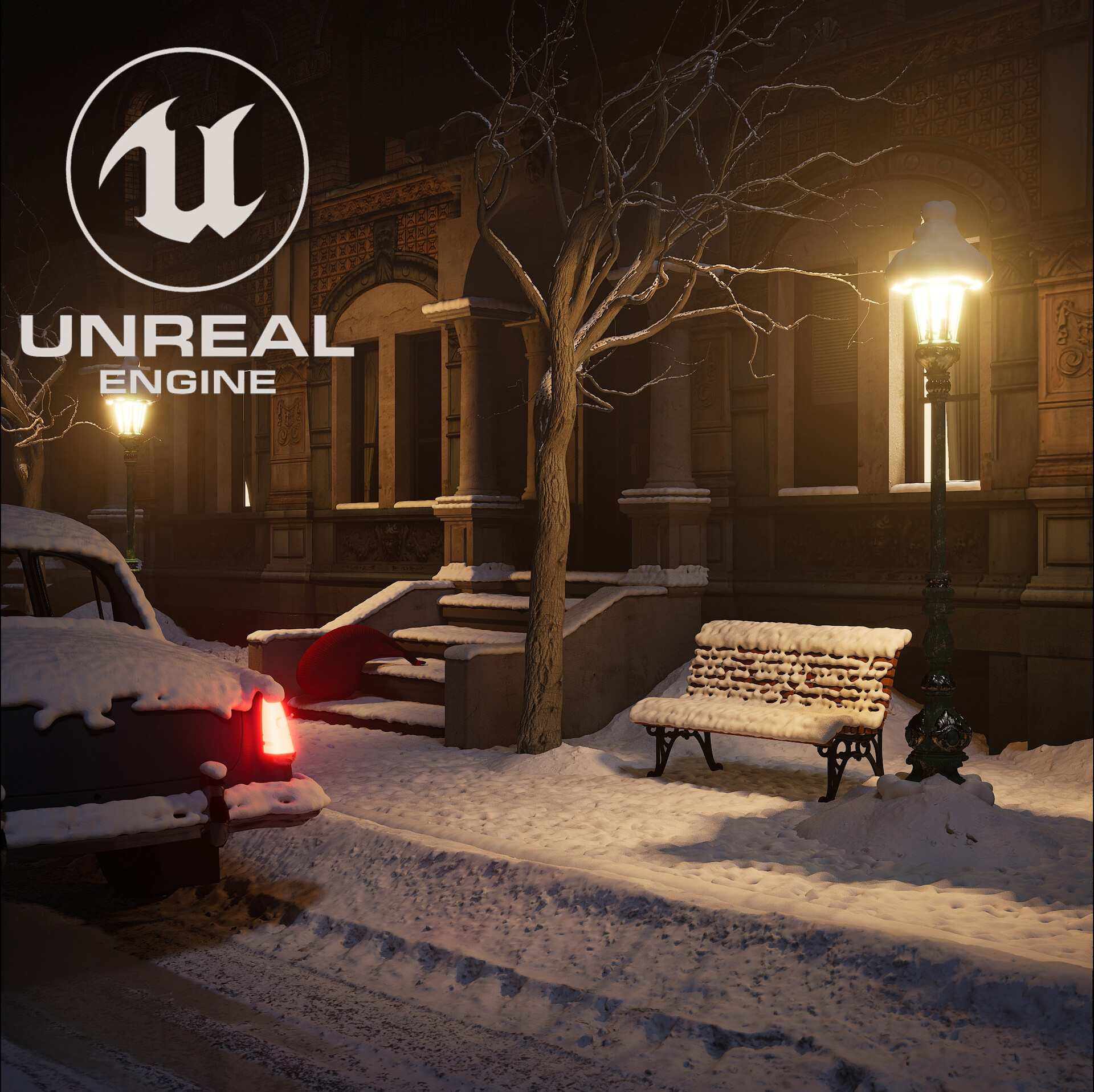 ArtStation - Winter Memory! UE5