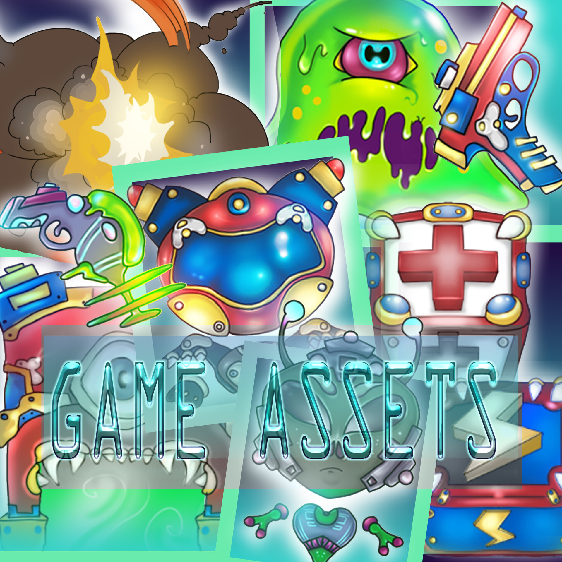 ArtStation - Game assets
