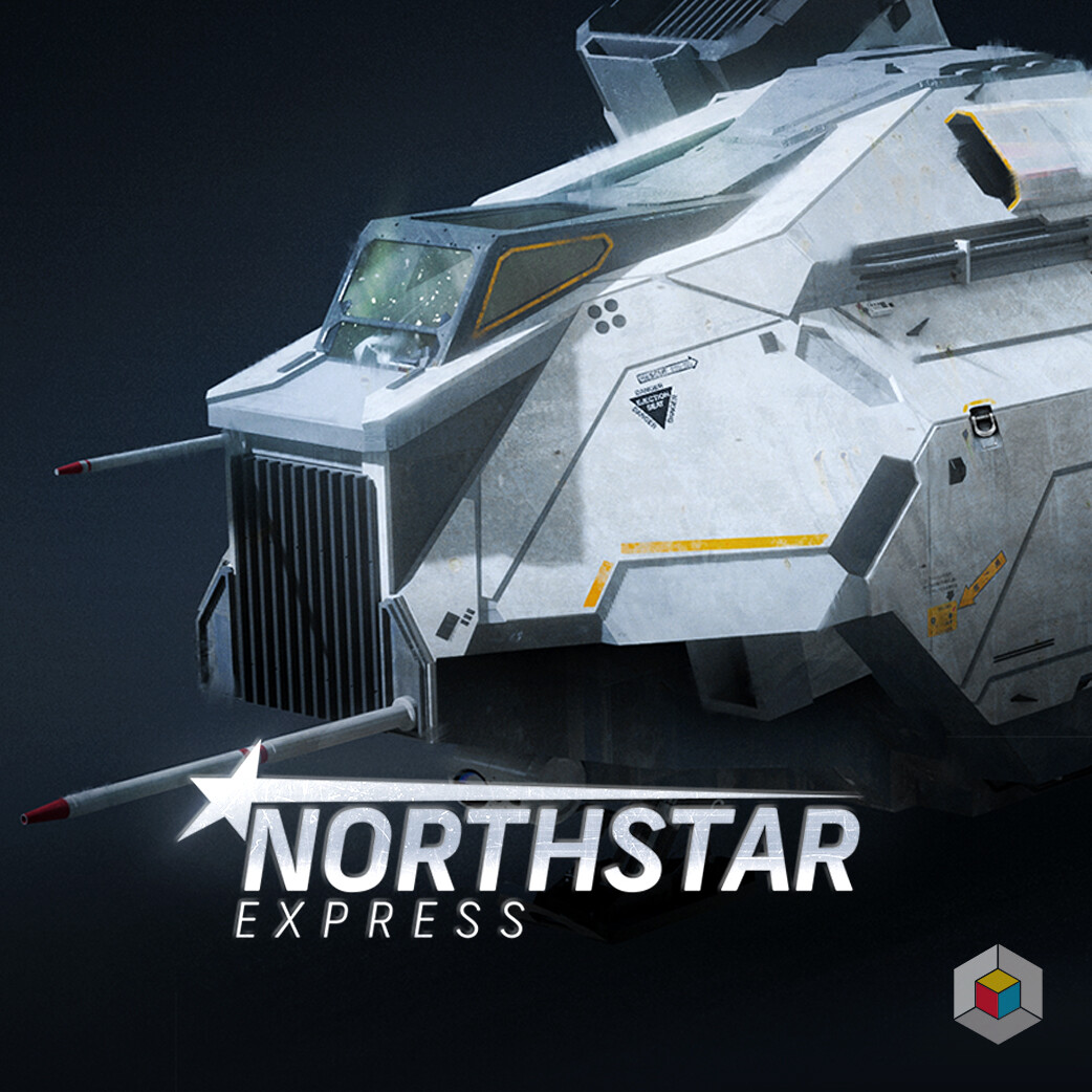 ArtStation - VTOL cargo ship - Northstar express