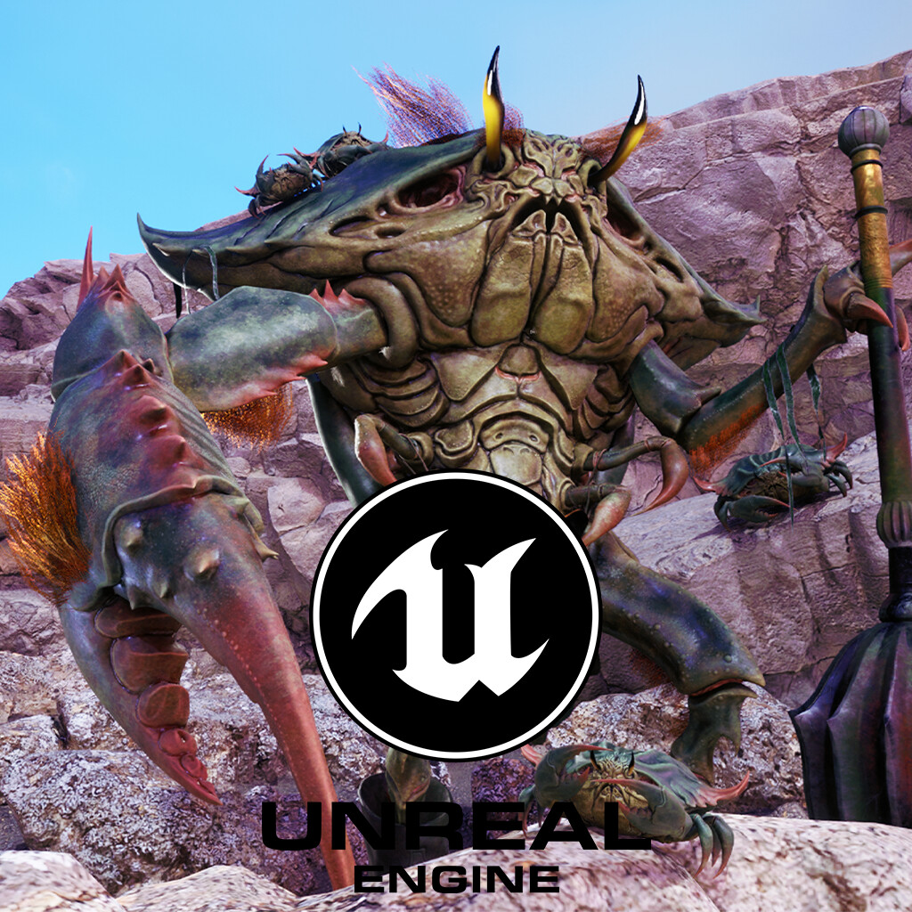 ArtStation - Crab Samurai UE5
