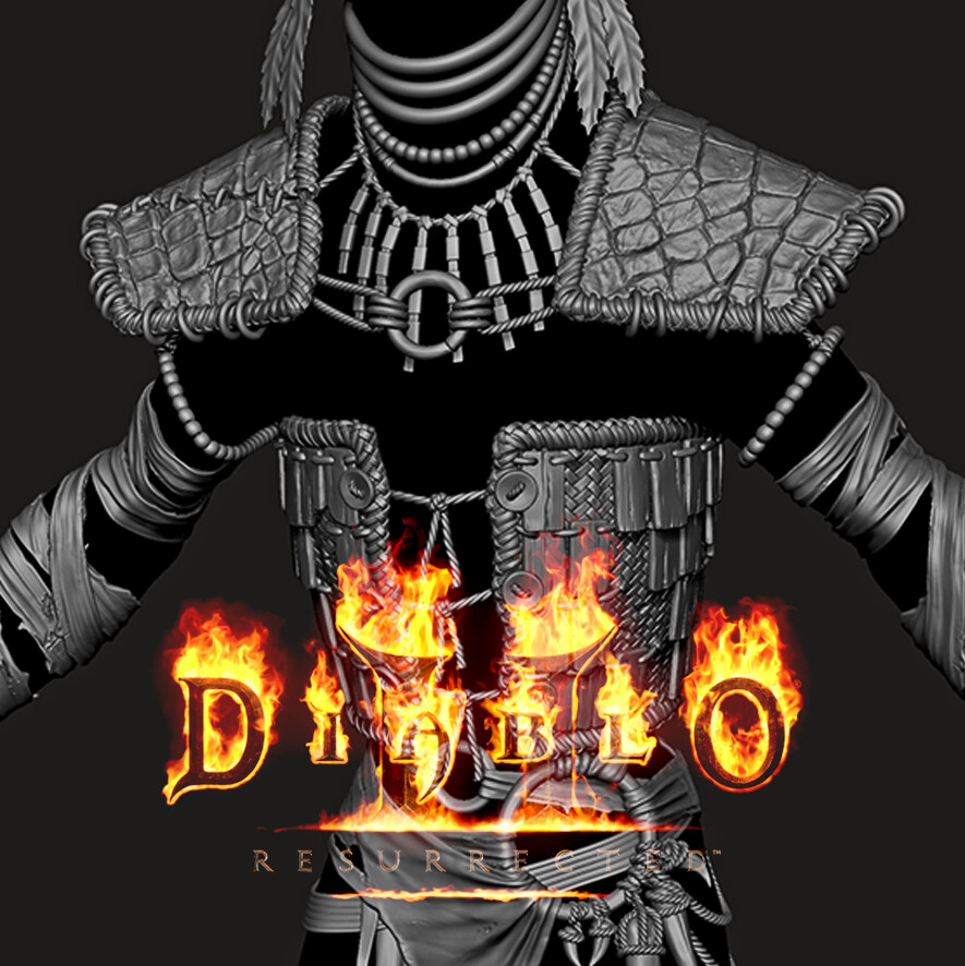 ArtStation - Diablo II: Resurrected - Saber Cat