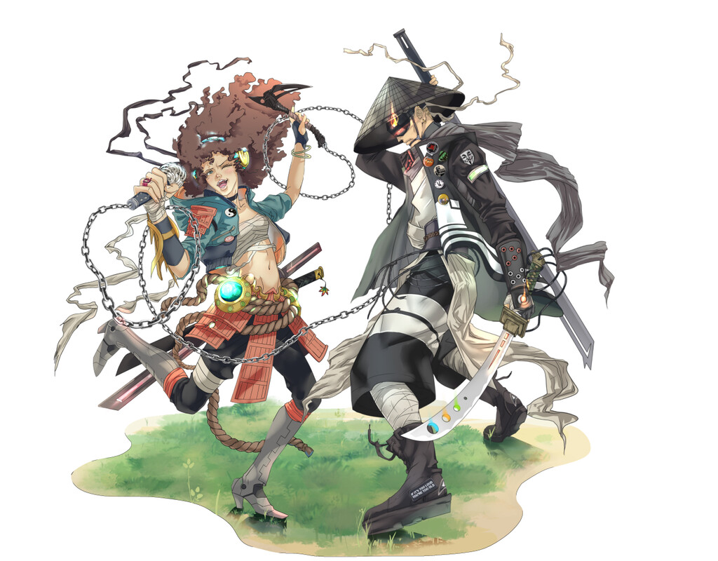 ArtStation - Sonic Samurai