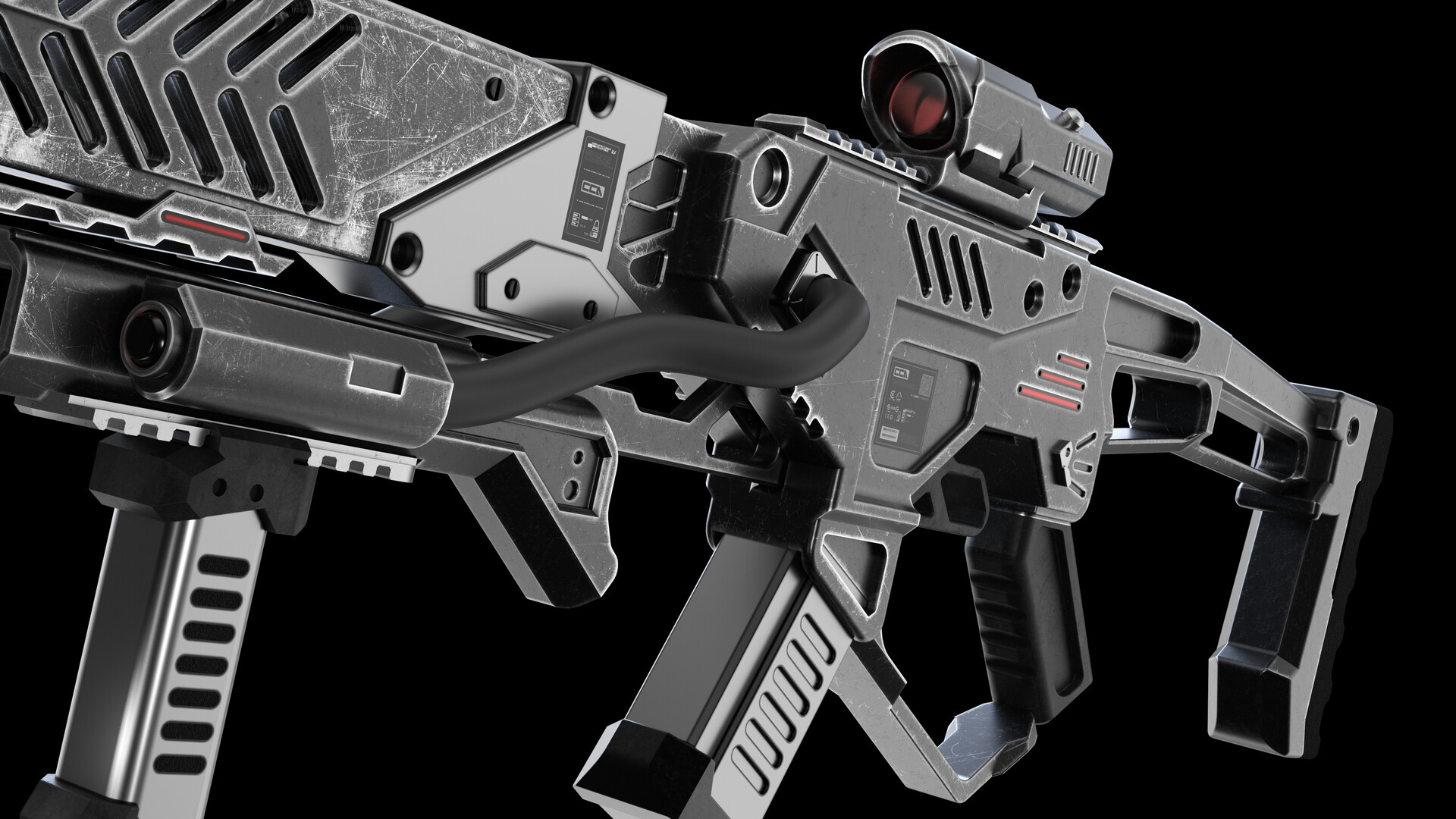 ArtStation - CAD Weapon