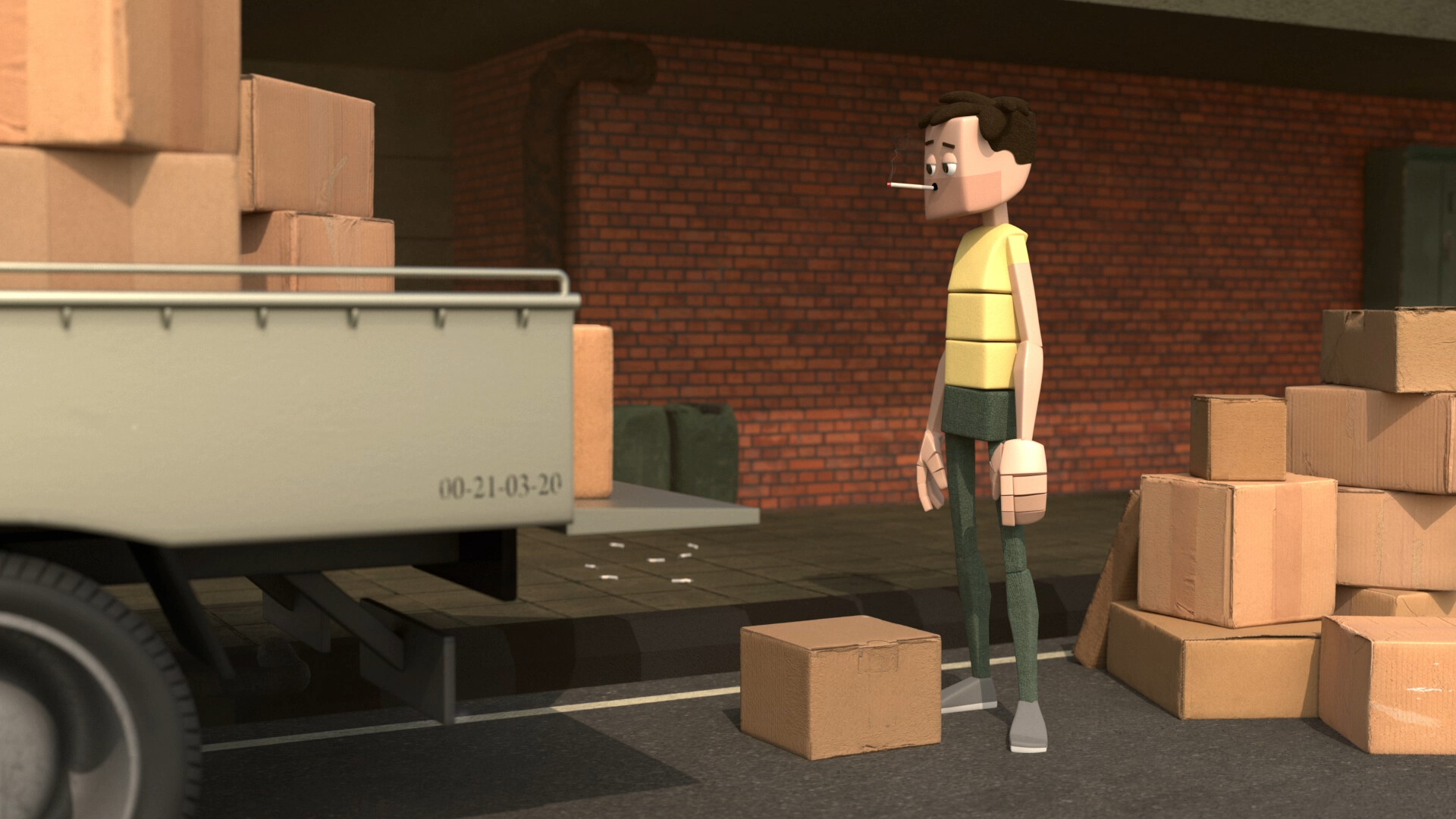 ArtStation - Interacting with a Heavy Object | Animating Characters ...