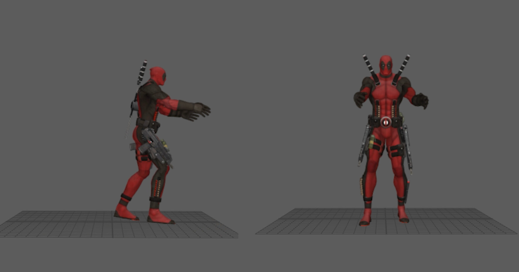 ArtStation - Deadpool Backflip - 3D Animation