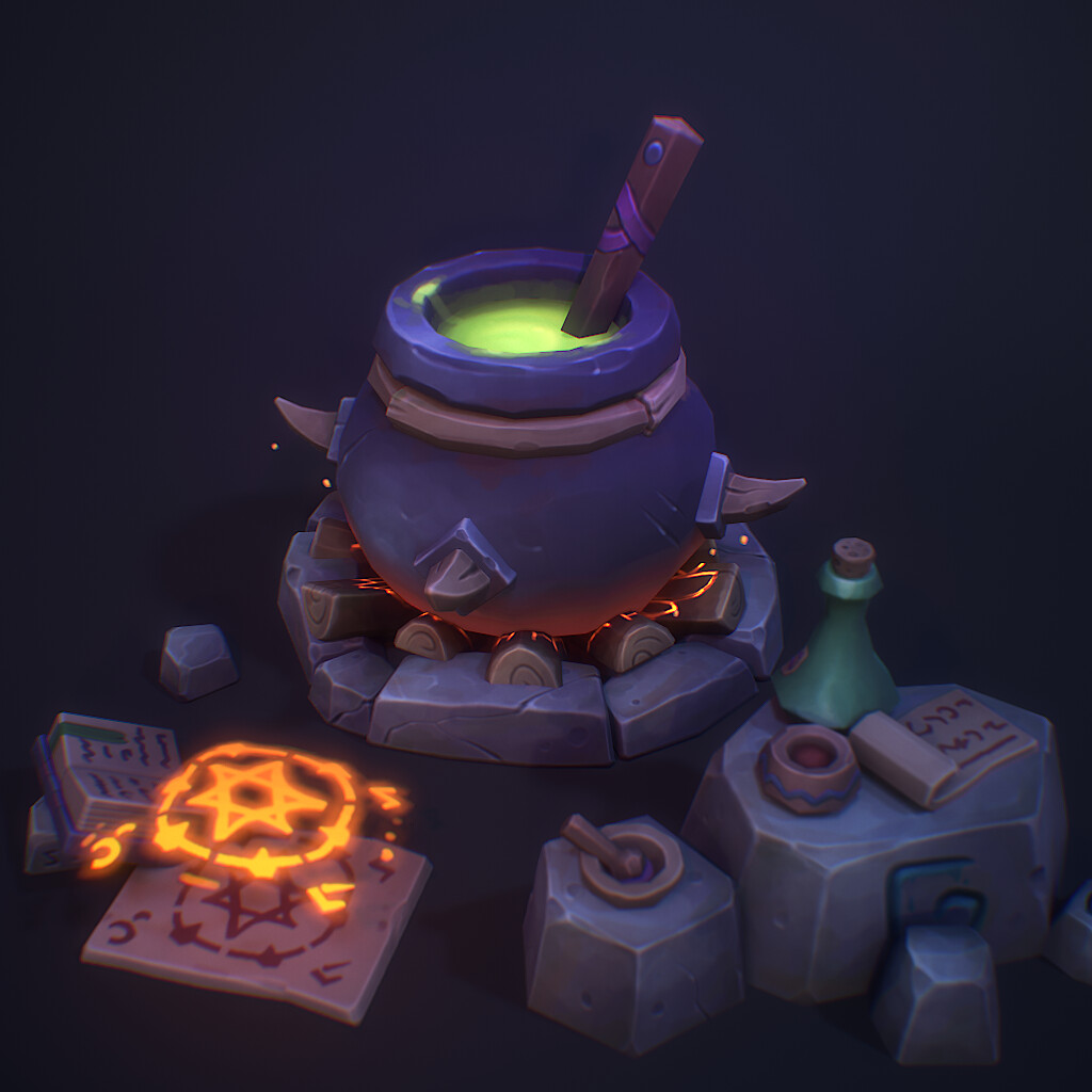 ArtStation - Dark Magic Happens...