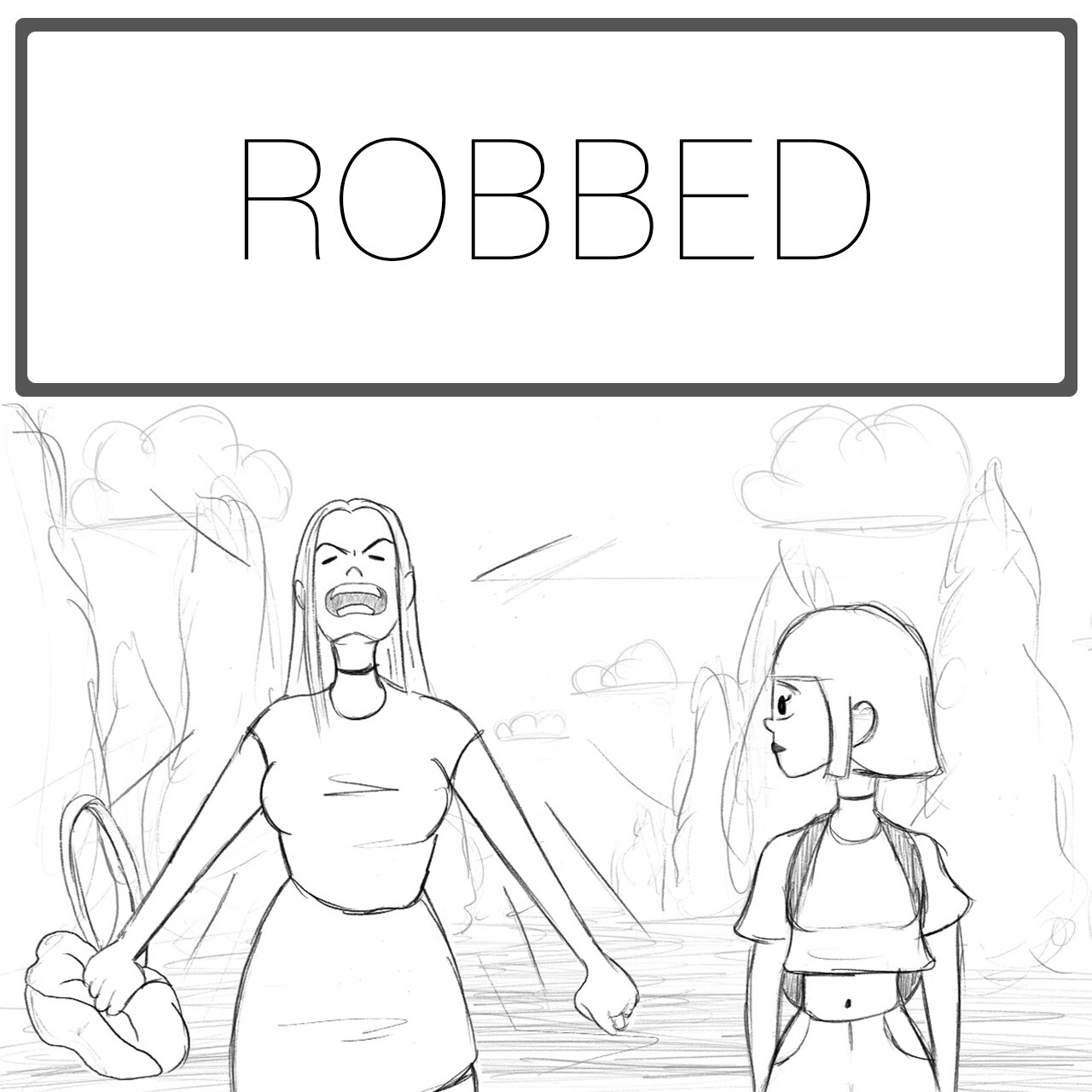 ArtStation - ROBBED Animatic Storyboard