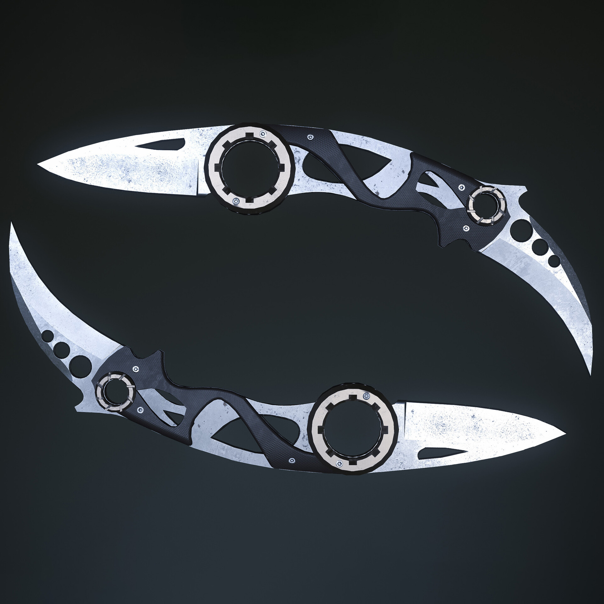ArtStation - Reversible knife