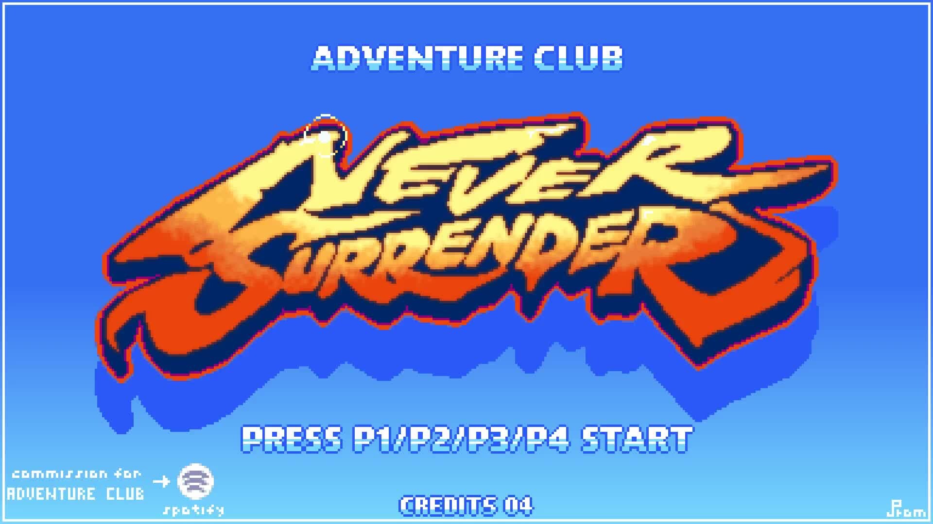 ArtStation - never surrender arcade game