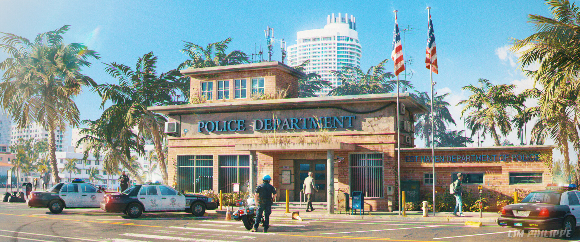 ArtStation - Police Department