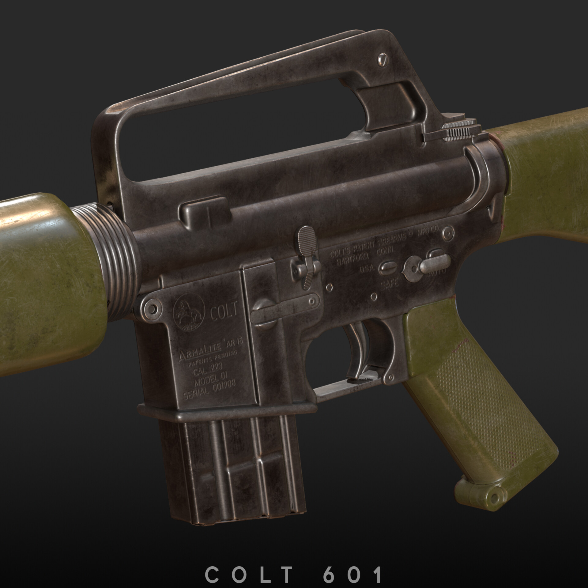 ArtStation - Colt 601