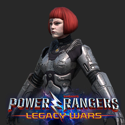 ArtStation - Power Rangers: Legacy Wars character modeler Cyborg Astronema