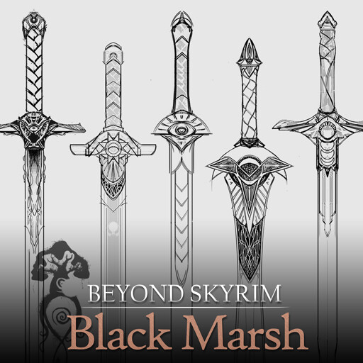 ArtStation - Barsaebic Weapon Set Exploration