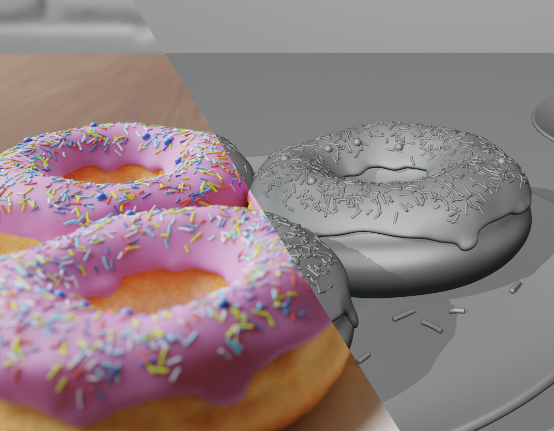 ArtStation - Blender Donuts