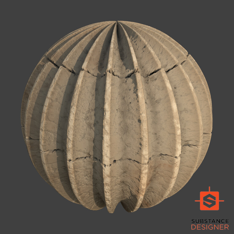 ArtStation - Greek Column Material