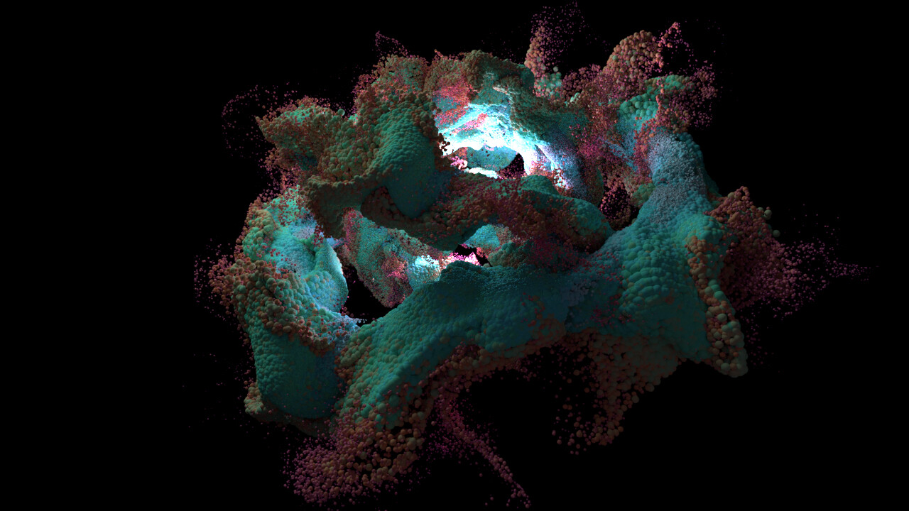 ArtStation - Opaque Particle Simulation