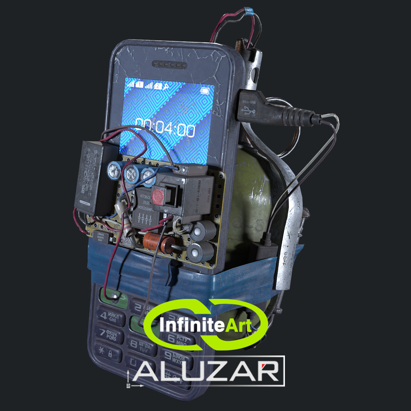 ArtStation - Explosive device