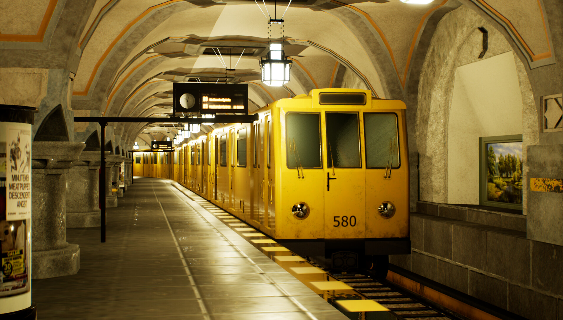 ArtStation - German Subway