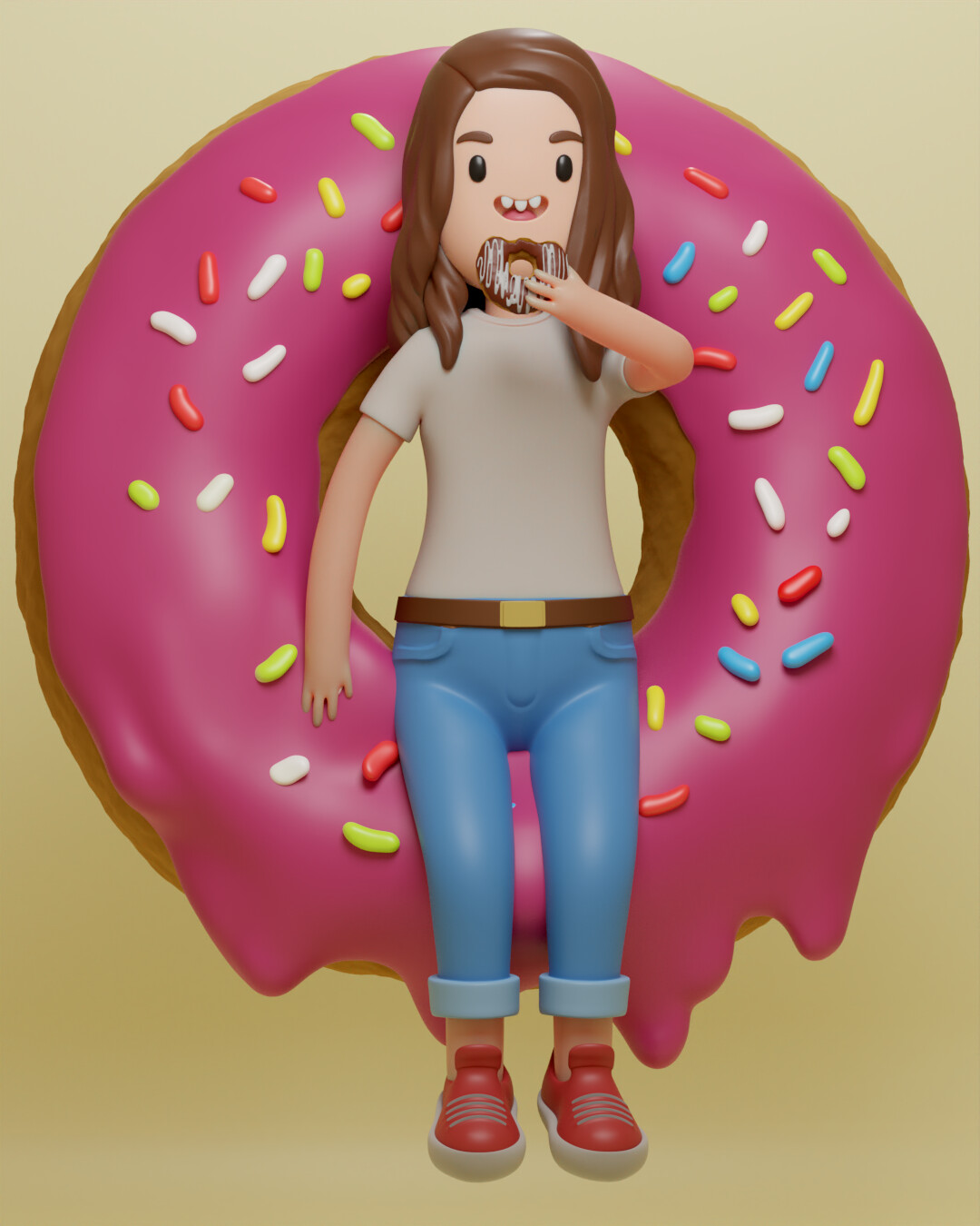 ArtStation - Donut Girl