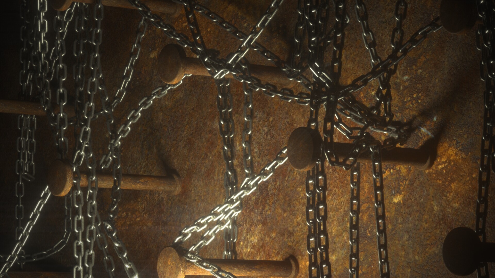 ArtStation - CLOCKWORK CHAINS // C4D // OCTANE
