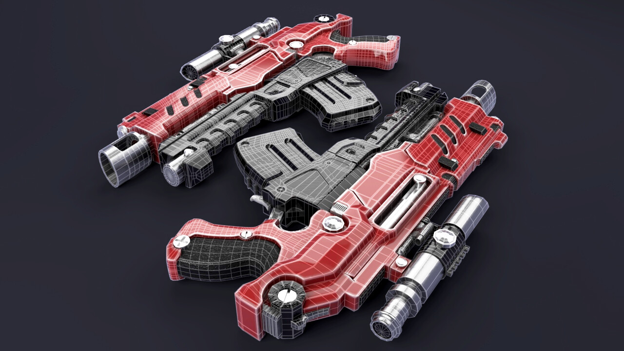 ArtStation - Bolter Gun