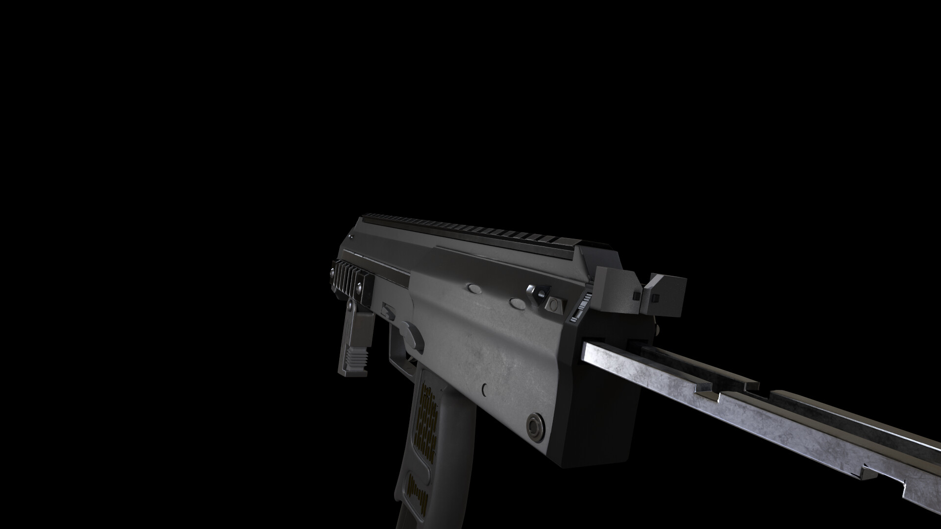 ArtStation - Mp7 3D model final render