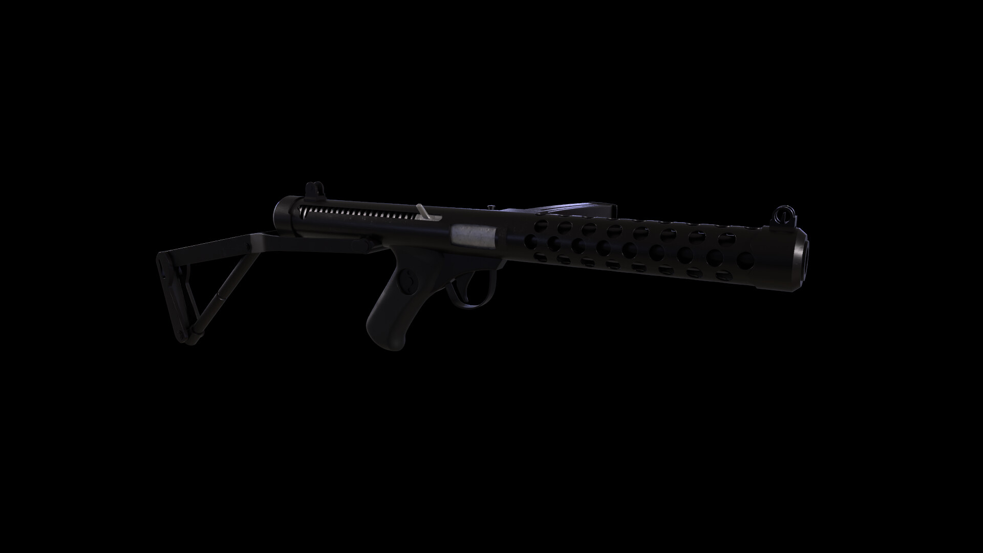 ArtStation - C1 Submachine Gun