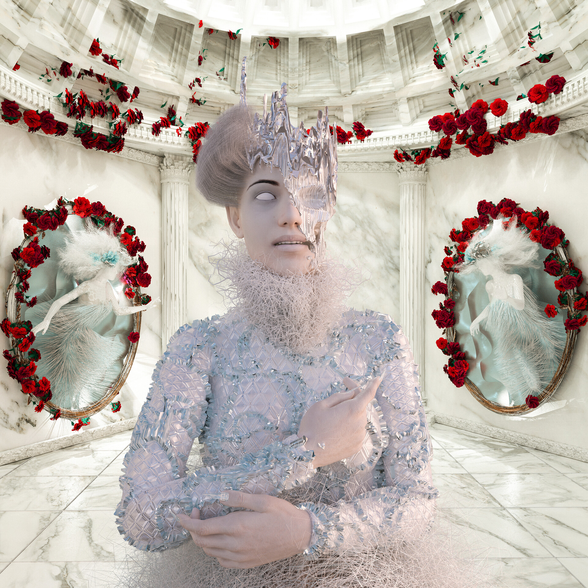 ArtStation - Ice Queen Nightmares NFT Collaboration Project