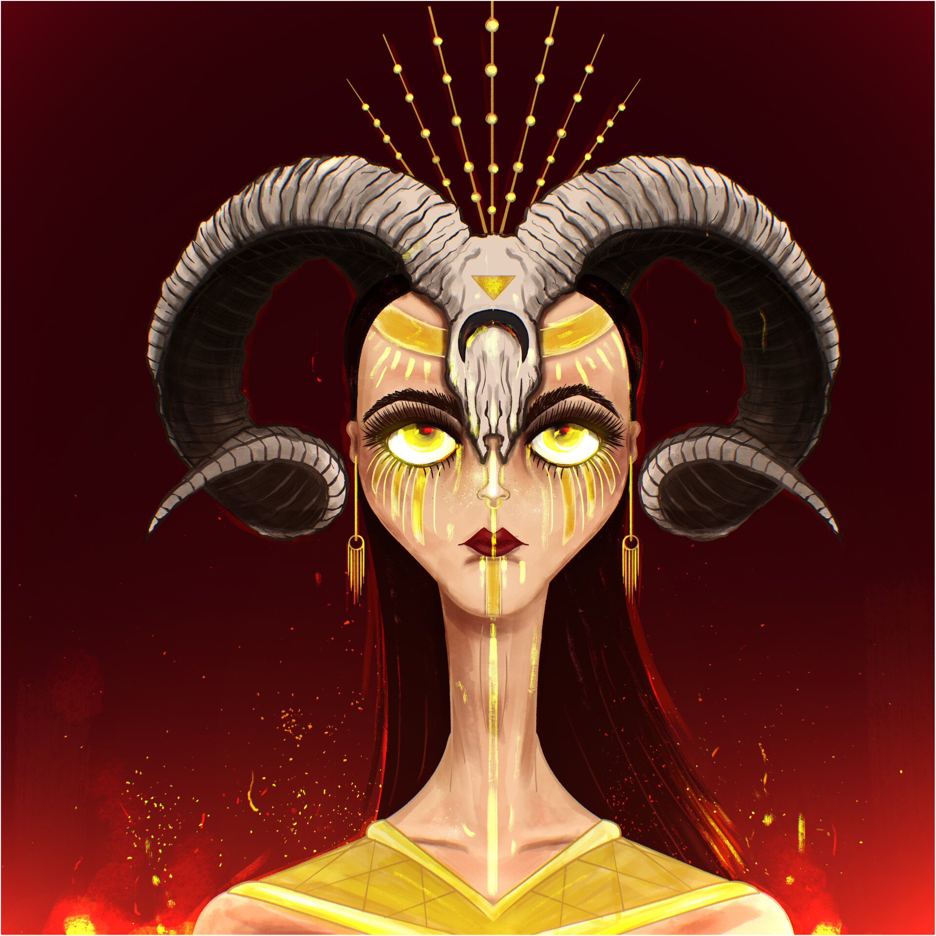 ArtStation - LILITH Digital paint