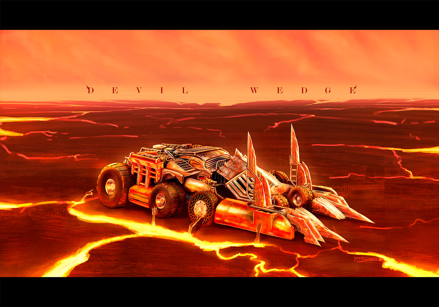 ArtStation - Devil Wedge - Crossout Commission