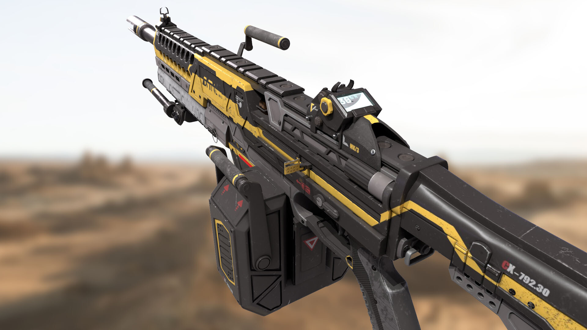 ArtStation - Apex Legends - High Poly Devotion Fanart