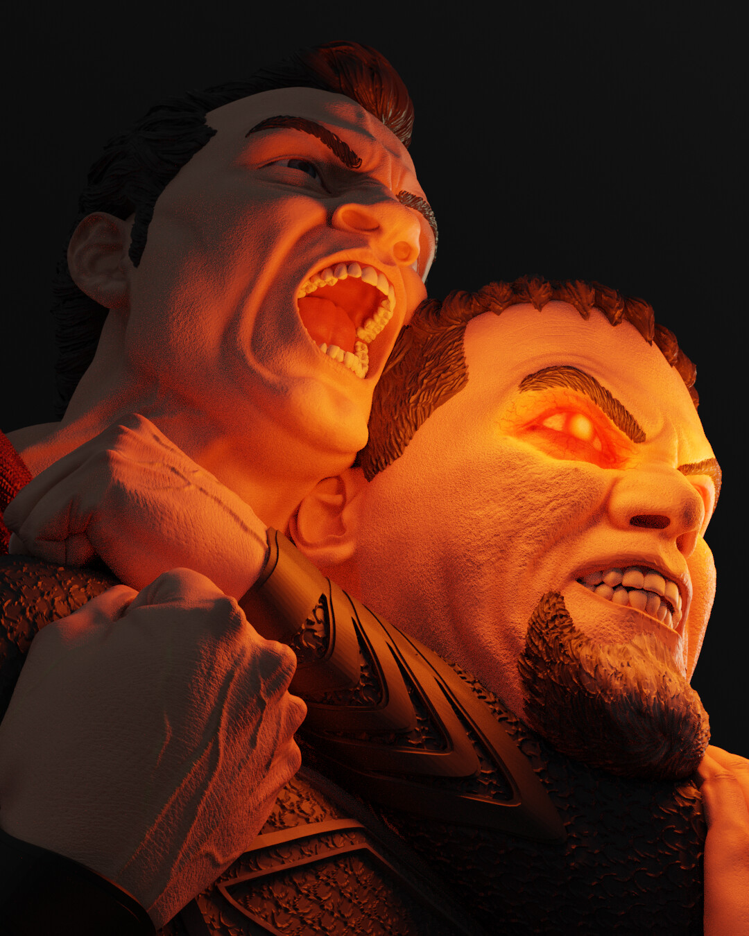 ArtStation - Superman Vs General Zod