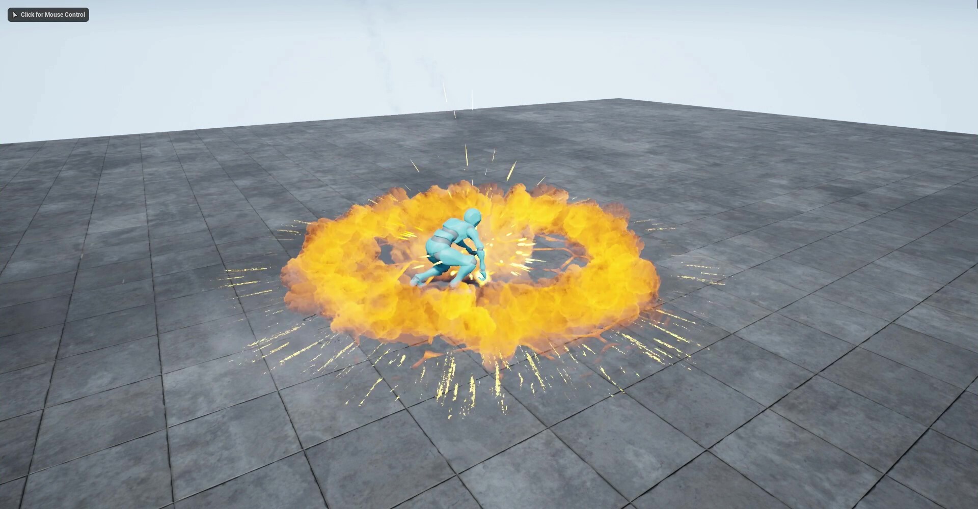 ArtStation - VFX Fire Jump (UE4)