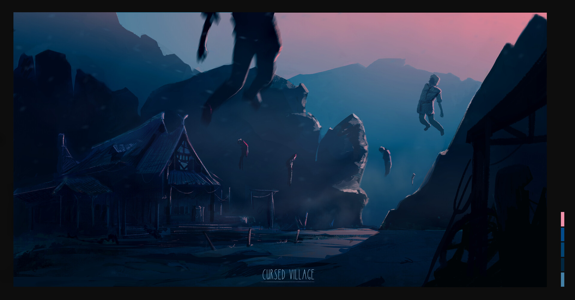 ArtStation - Cursed Village