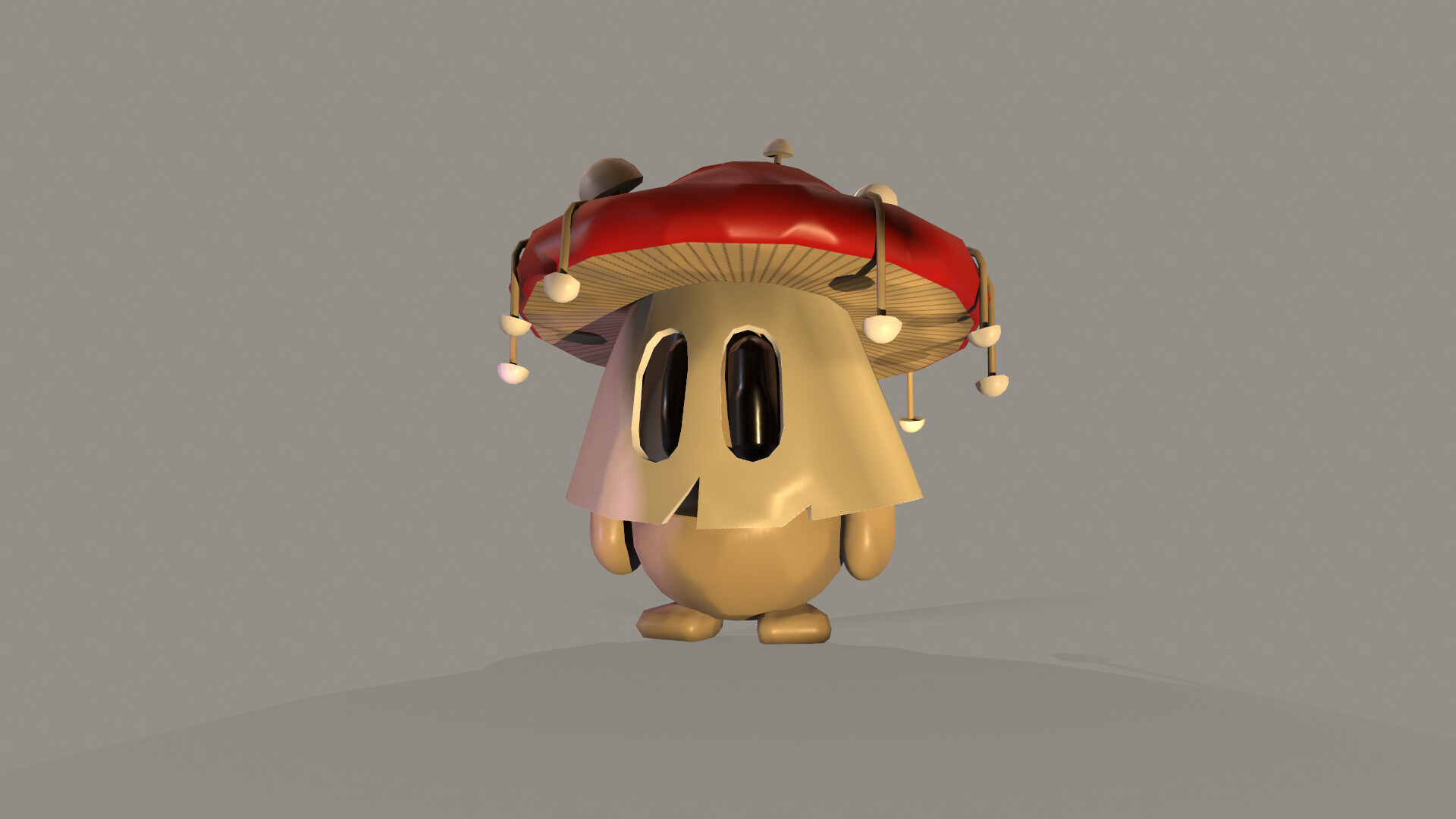 ArtStation - Original character - animations - Mushroom