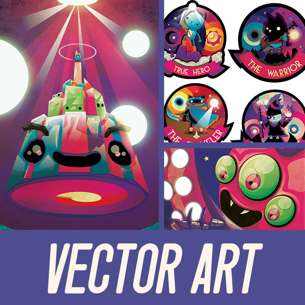 ArtStation - Old Vector art