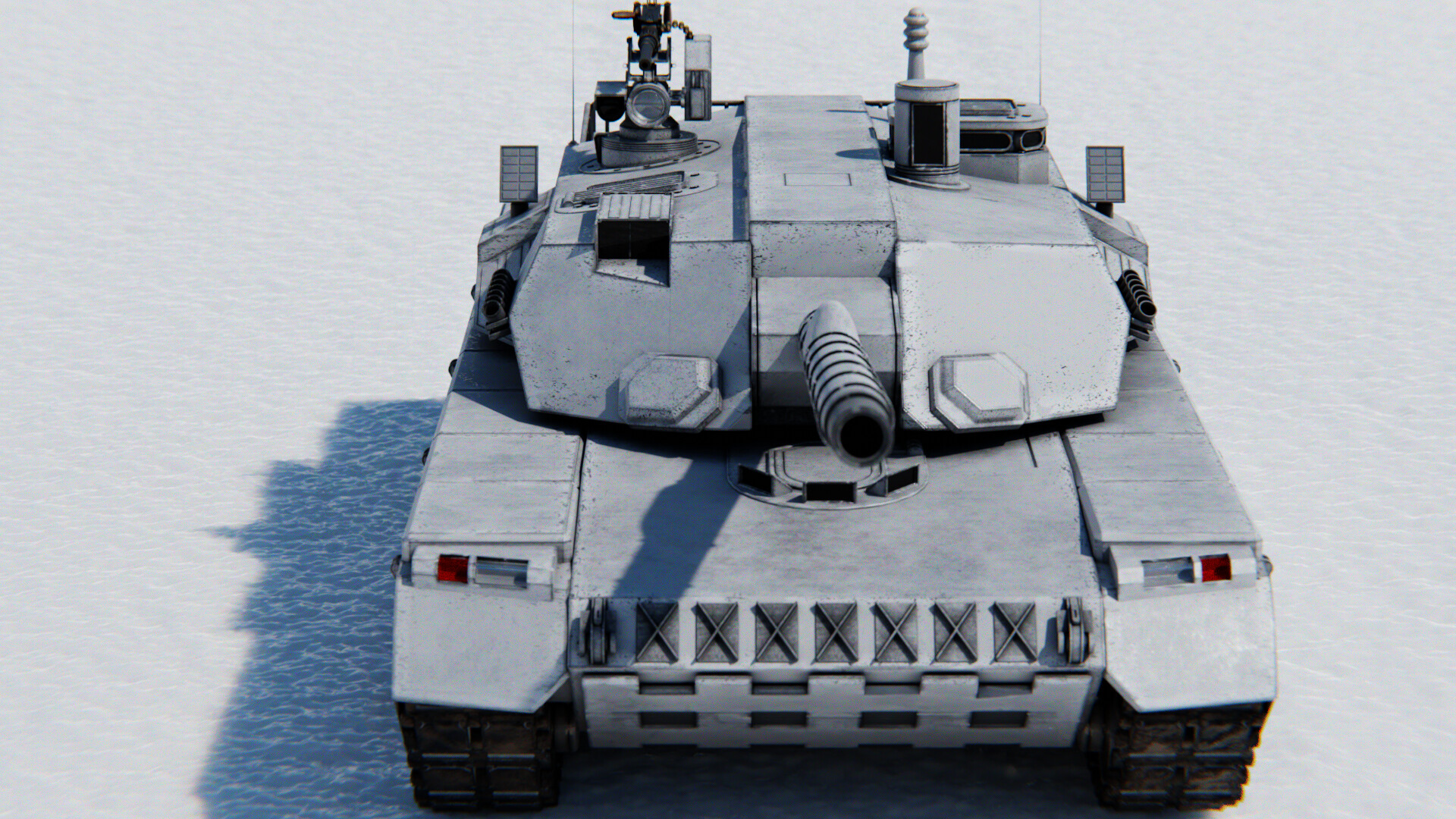ArtStation - TB/A-44A3 Serval | Third Generation Main Battle Tank Concept