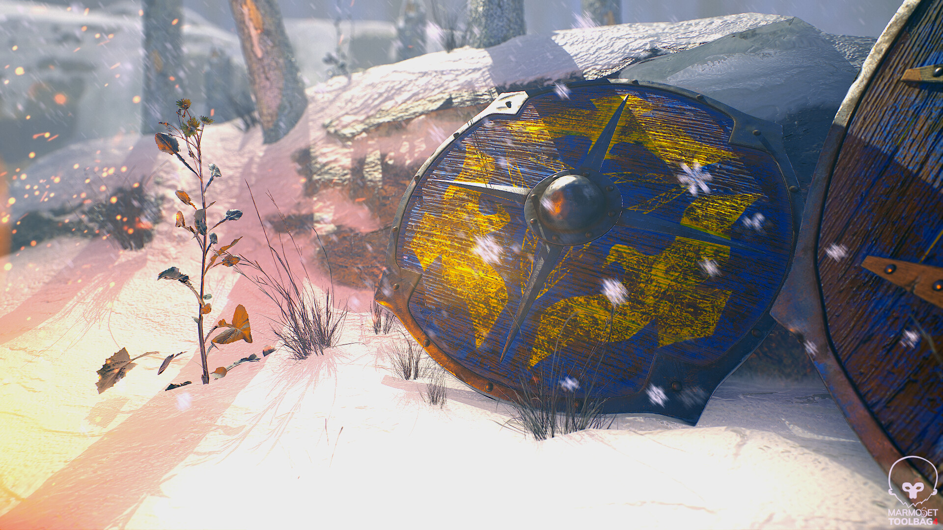 ArtStation - Viking Shield - Prop Pipeline Study