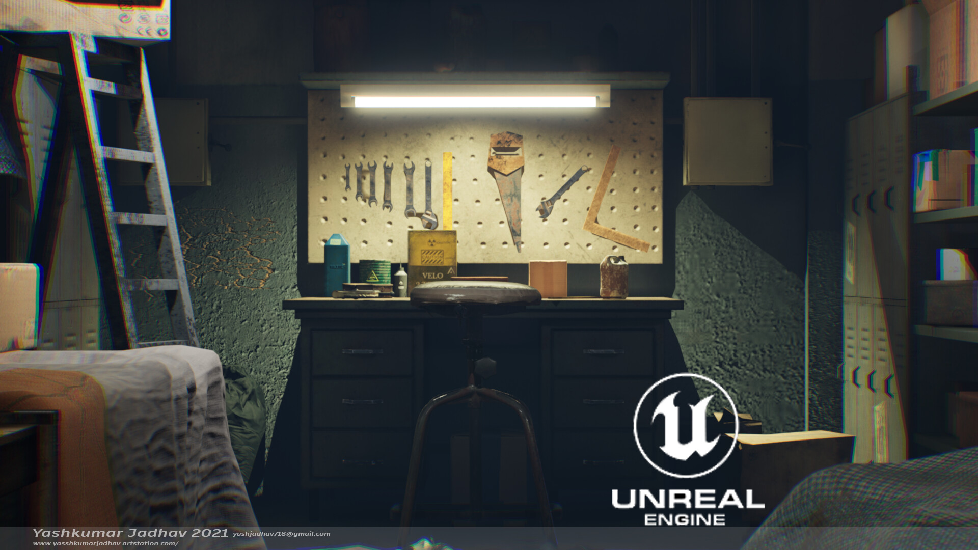 ArtStation - Survivor's Safe House (UE4)