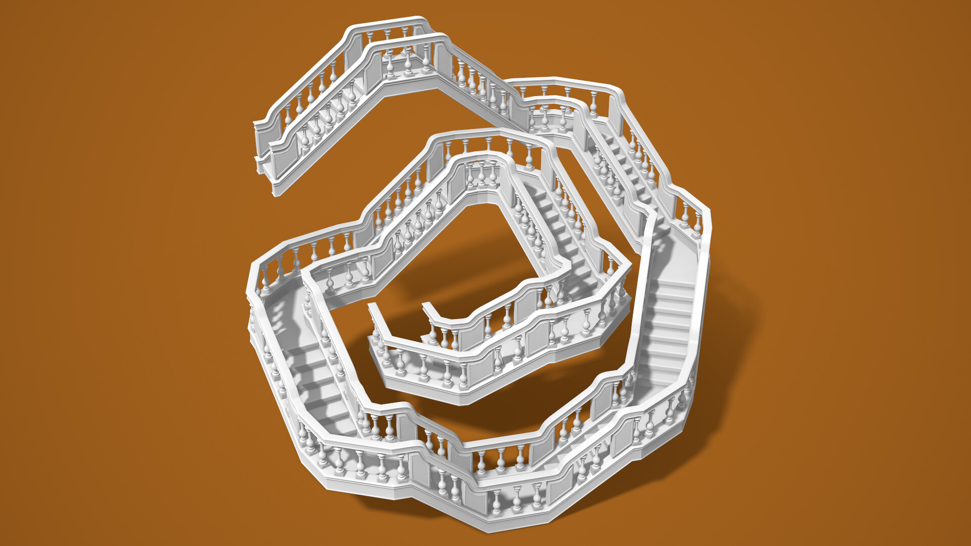 ArtStation - Houdini Stairs Generator