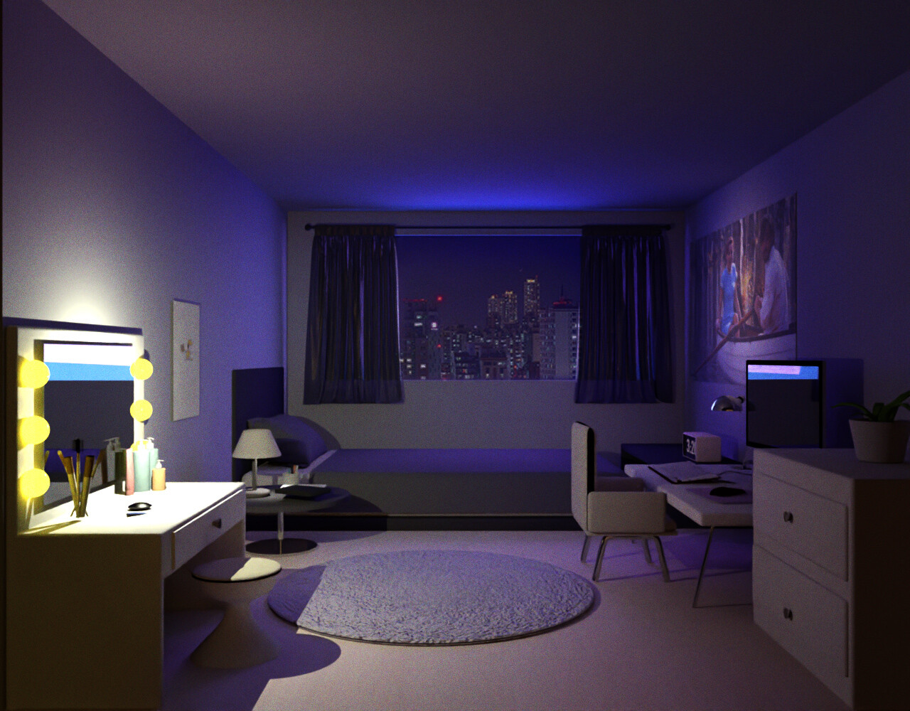 ArtStation - Room Modeling 2