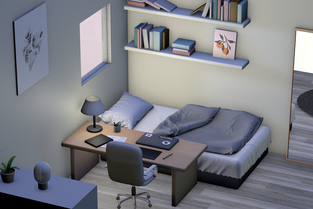 ArtStation - Room Modeling 1